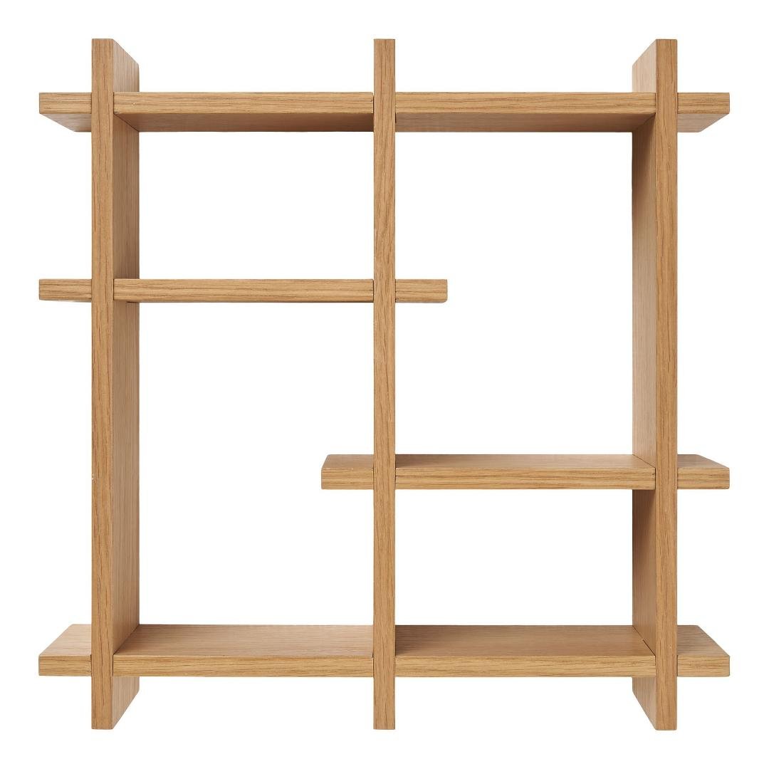 Oline væghylde 6 hylder egefiner. Fri fragt over 5.000 kr. lev 1-2 dage ...