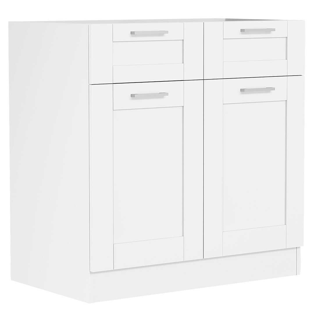 Colura kjøkken underskap 80 cm 2 dører, 1 skuff hvit. Kjøp nå og få ...