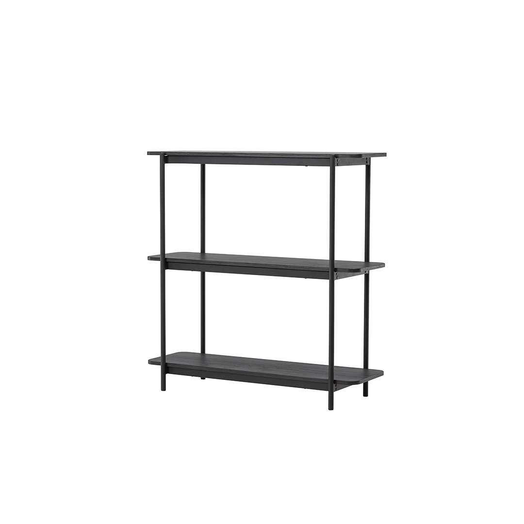 Heim hylle 120 cm 3 hyller svart. Kjøp nå og få levert på døren.